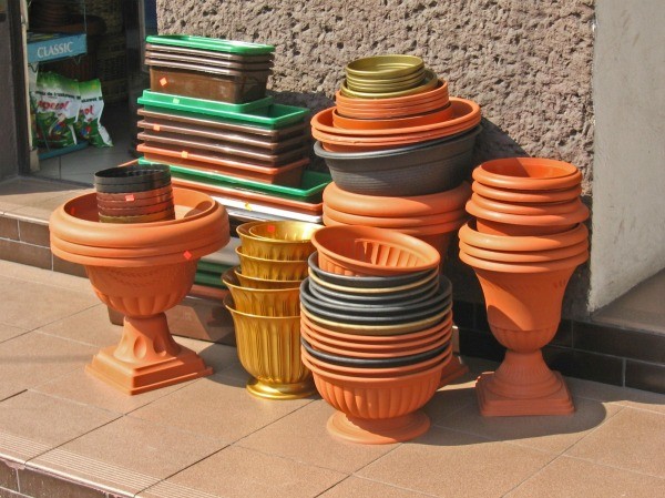 Painting Plastic Flower Pots ThriftyFun