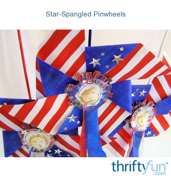 Star-Spangled Pinwheels | ThriftyFun