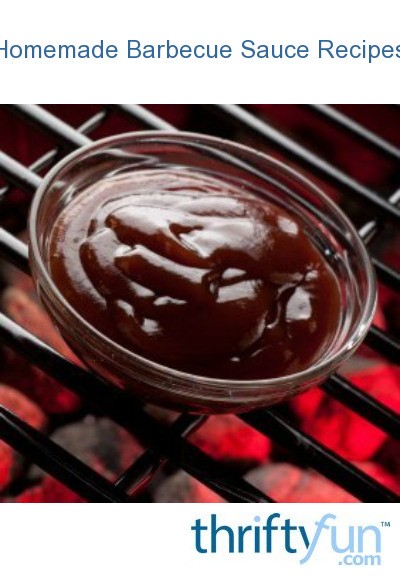Homemade Barbecue Sauce Recipes | ThriftyFun