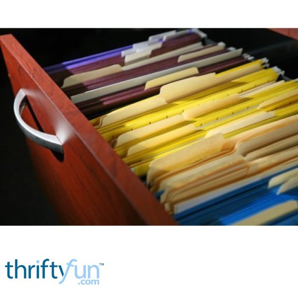 Organizing Paperwork For Taxes | ThriftyFun