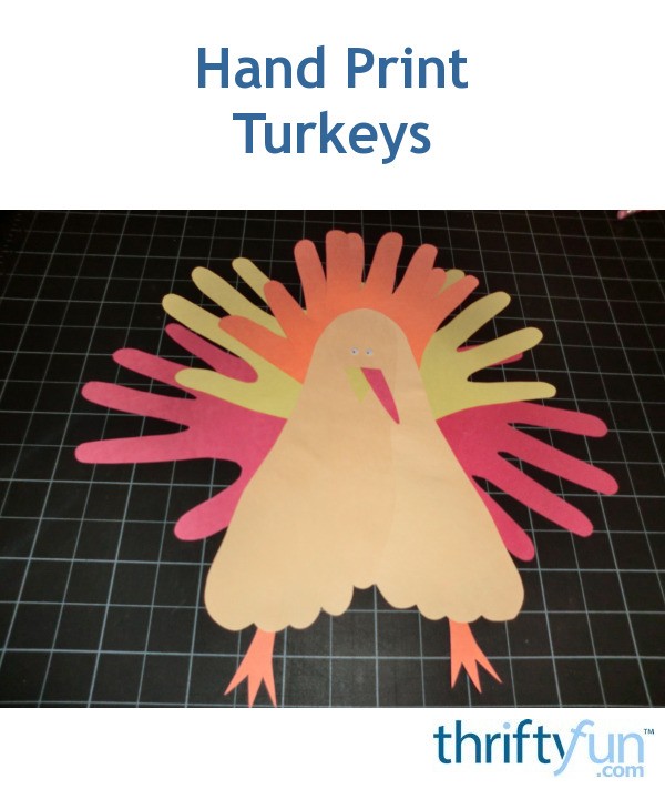 Hand Print Turkey | ThriftyFun