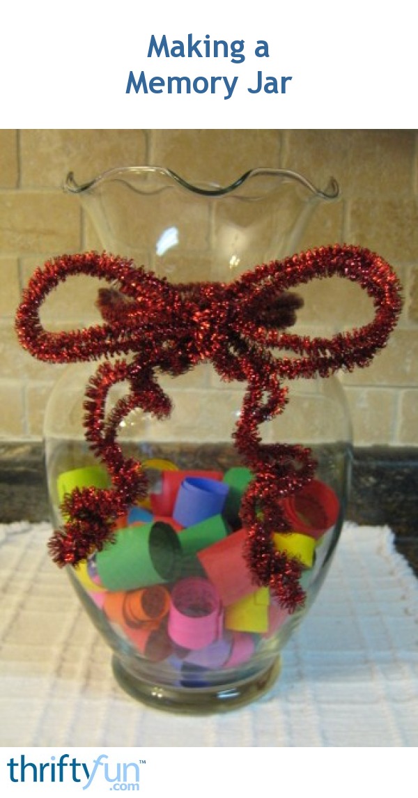 Gift Idea: Memory Jar | ThriftyFun