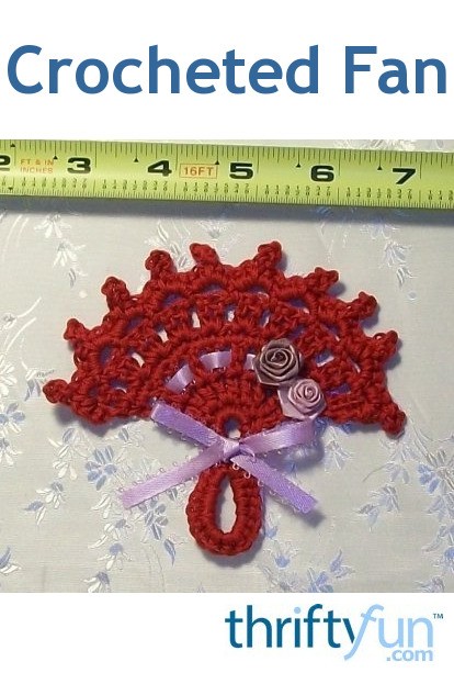 Crocheted Fan | ThriftyFun