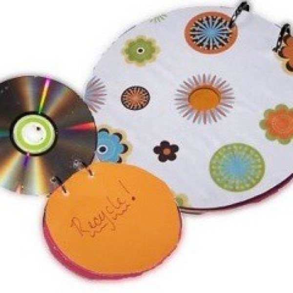 Making a Recycled CD Notepad | ThriftyFun