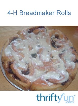 4-H Breadmaker Rolls | ThriftyFun