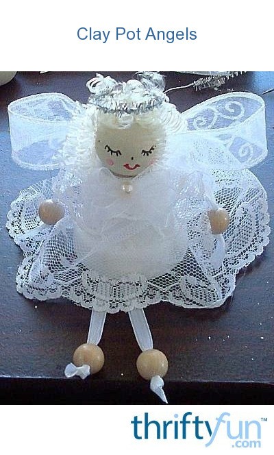 Clay Pot Angels | My Frugal Christmas