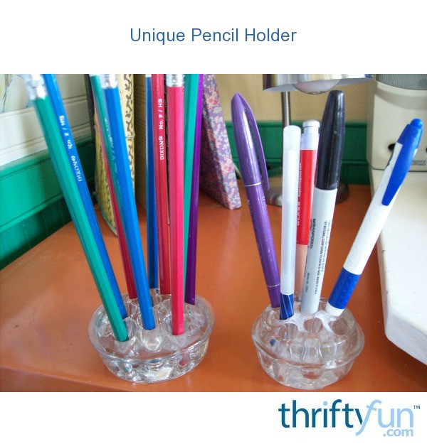 Glass Frog Pencil Holder | ThriftyFun