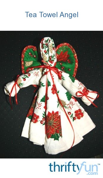 Quick Tea Towel Angels | ThriftyFun