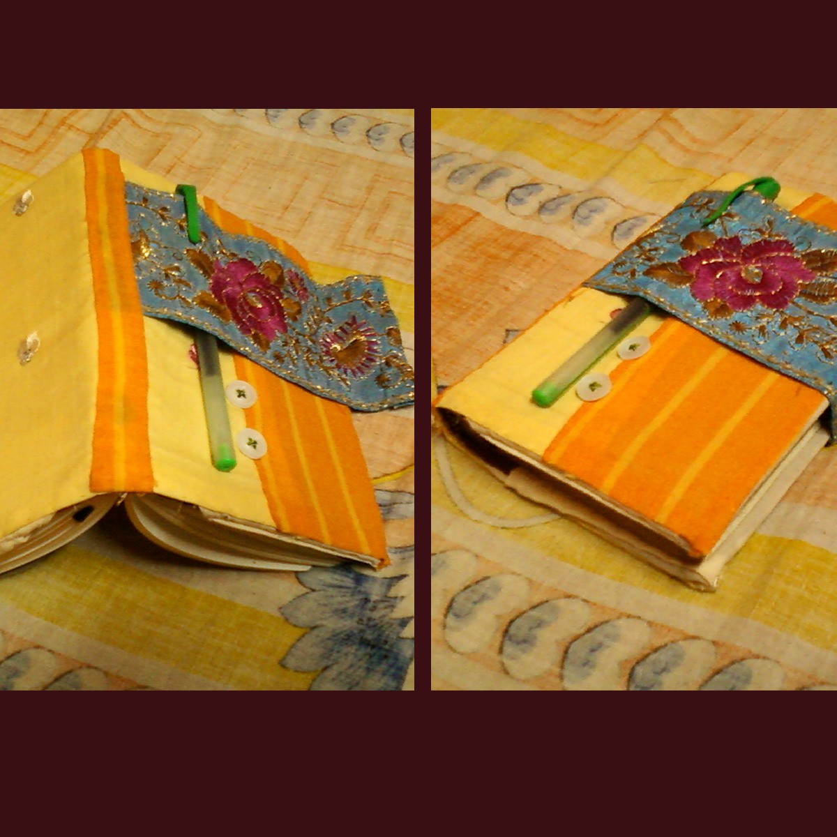 Handcrafted Personal Diary | ThriftyFun