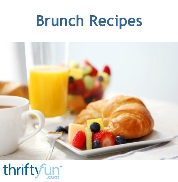Brunch Recipes | ThriftyFun
