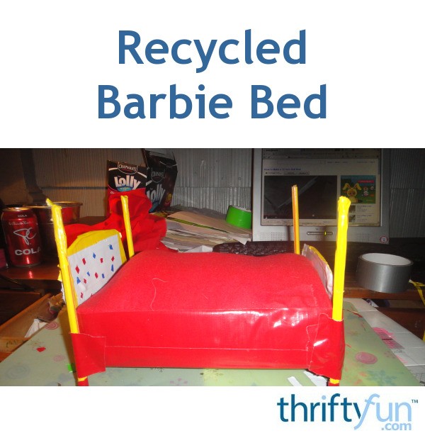 Making a Recycled Barbie Bed | ThriftyFun