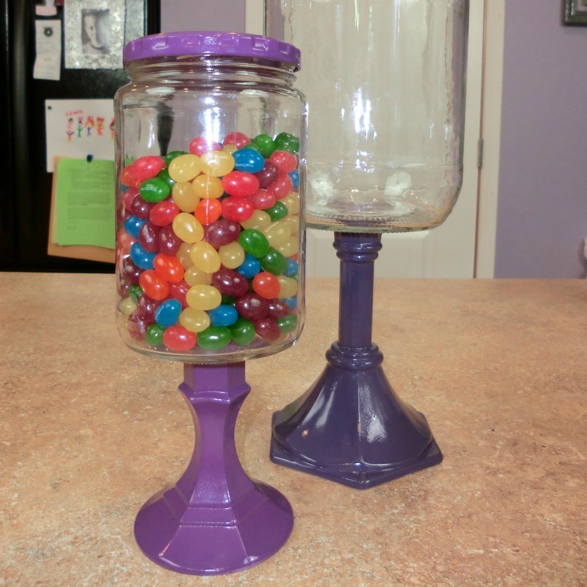 Recycled Container Candy Jar | ThriftyFun