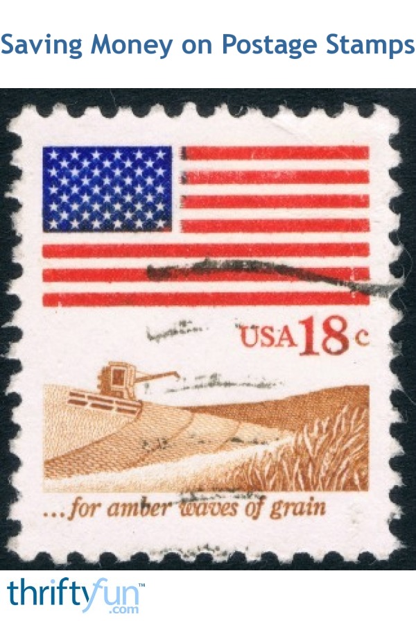 Saving Money on Postage Stamps | ThriftyFun
