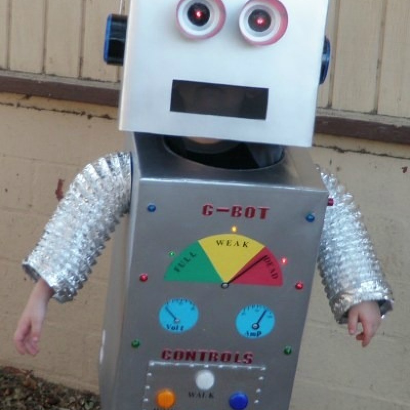 Making a Robot Costume | My Frugal Halloween