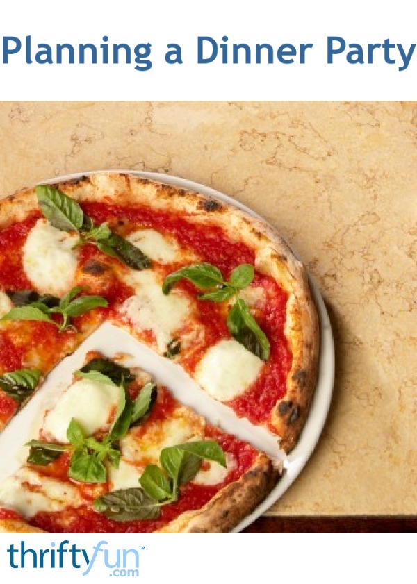 Planning a Dinner Party | ThriftyFun