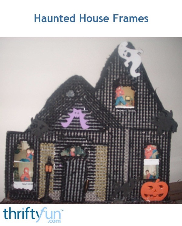 Haunted House Picture Frames | ThriftyFun