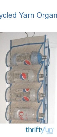 Recycled Yarn Organizer | ThriftyFun