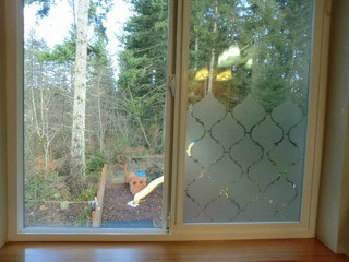 Privacy Window Using Contact Paper | ThriftyFun