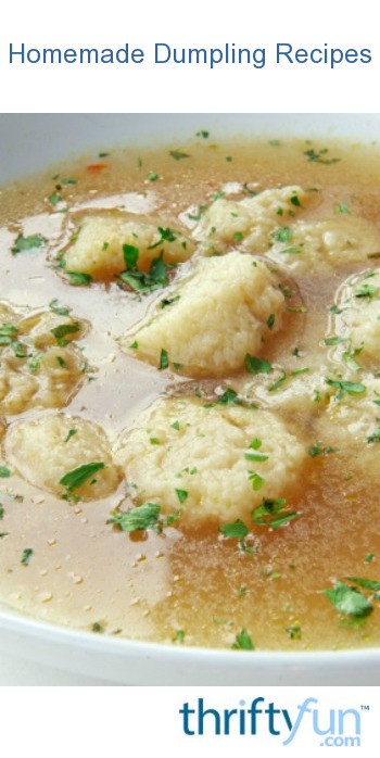 Homemade Dumpling Recipes | ThriftyFun