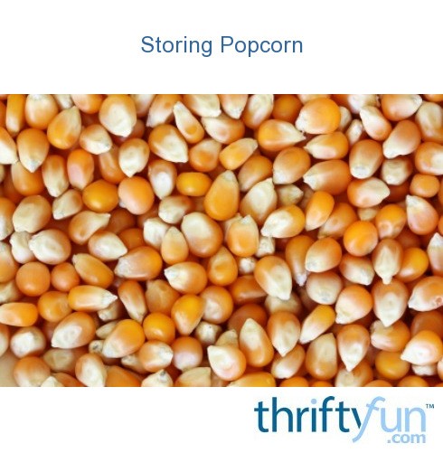 Storing Popcorn | ThriftyFun