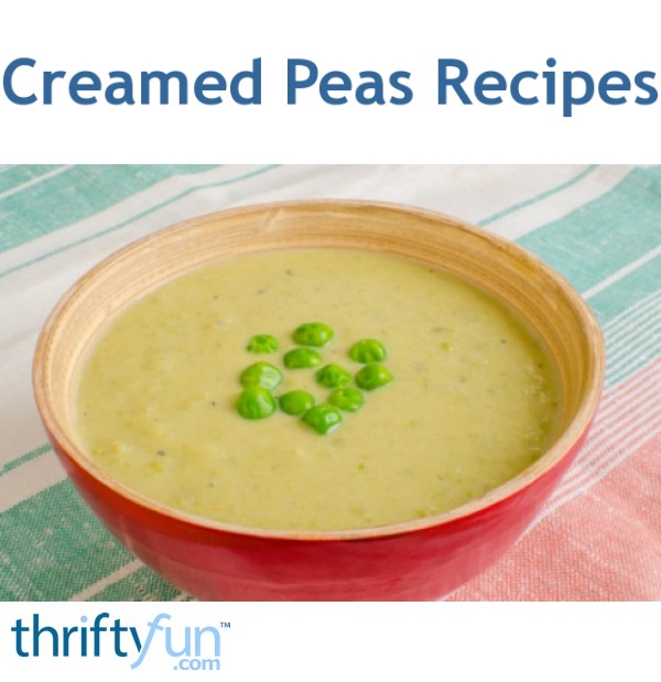 Creamed Peas Recipes | ThriftyFun