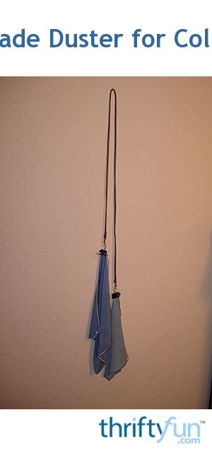 Homemade Duster for Collections | ThriftyFun