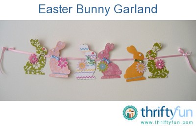 Easter Bunny Garland | ThriftyFun