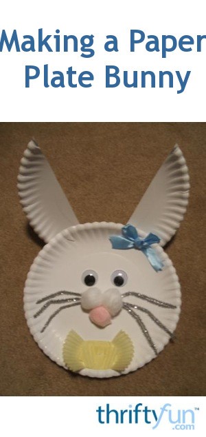 Making a Paper Plate Bunny | ThriftyFun