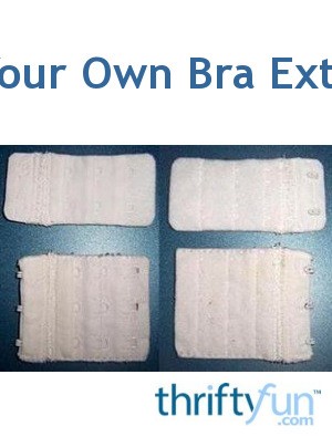 Make Your Own Bra Extenders | ThriftyFun