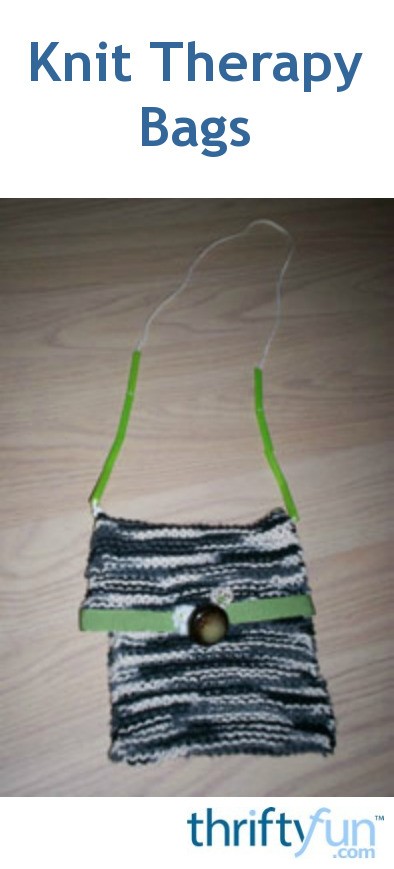How to Make Knit Therapy Bags | ThriftyFun