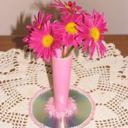 Making a Recycled Decorative Vase | ThriftyFun