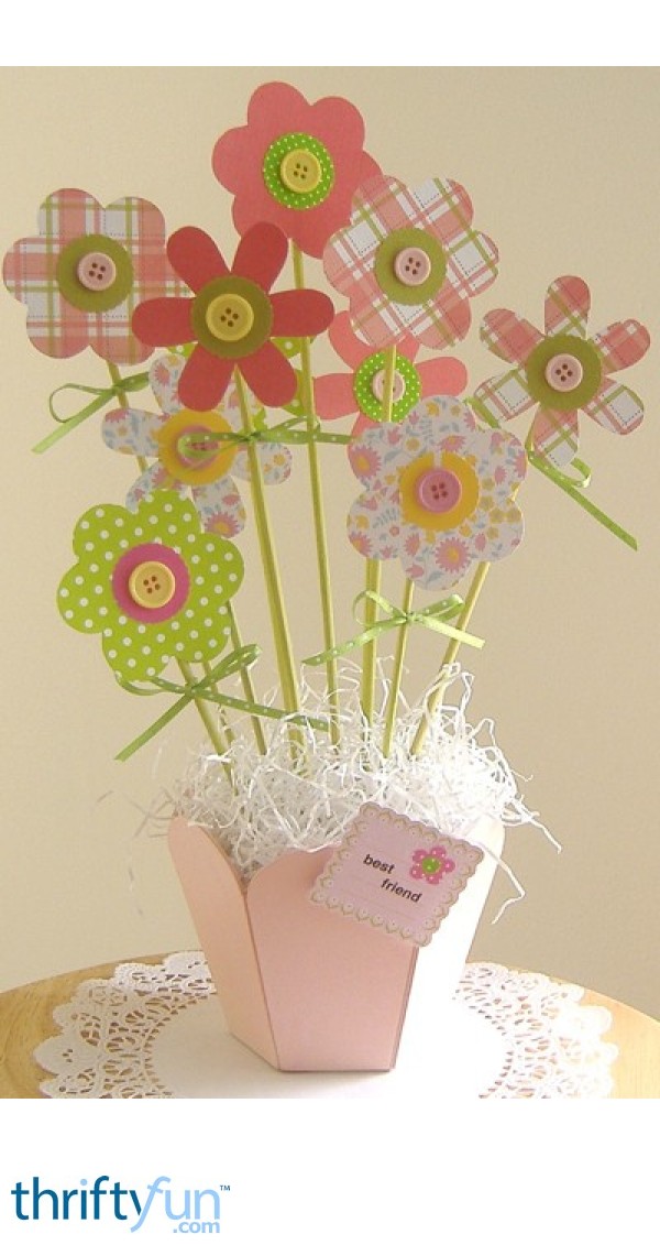 Paper Flower Bouquet | ThriftyFun