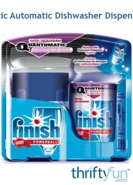 Finish Quantumatic Automatic Dishwasher Detergent Dispenser Review ...
