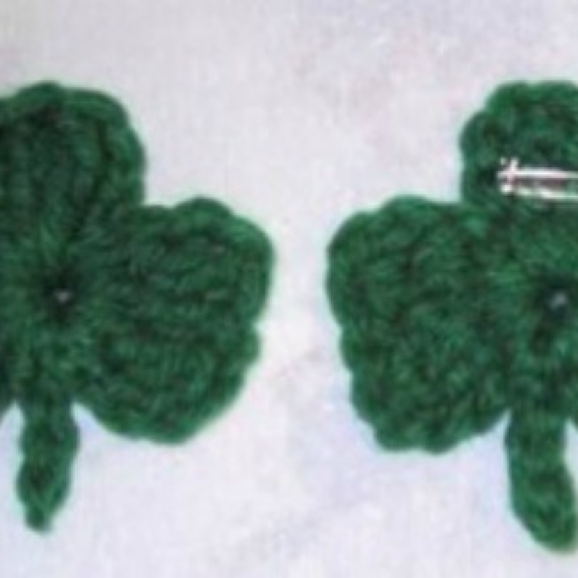 Making a Crochet Shamrock Pin | ThriftyFun