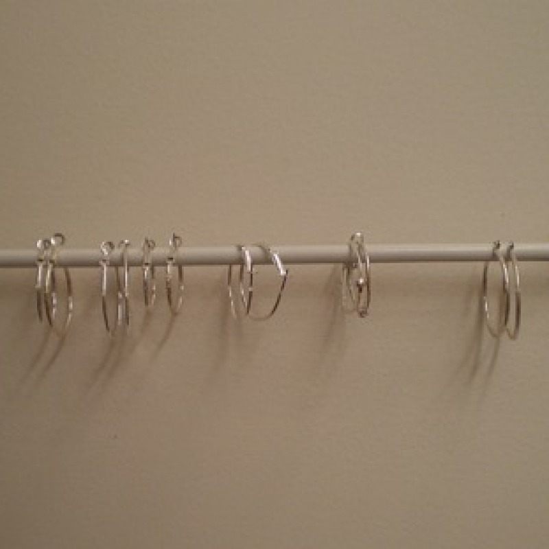 Hoop Earring Holder | ThriftyFun