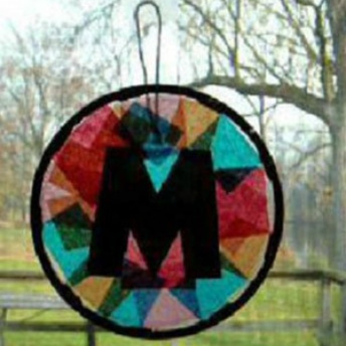 "Stained Glass" Paper Crafts | ThriftyFun