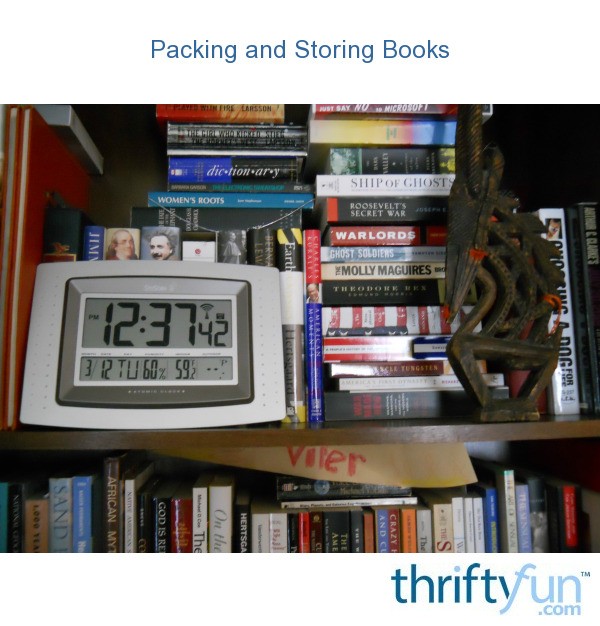 Packing and Storing Books | ThriftyFun
