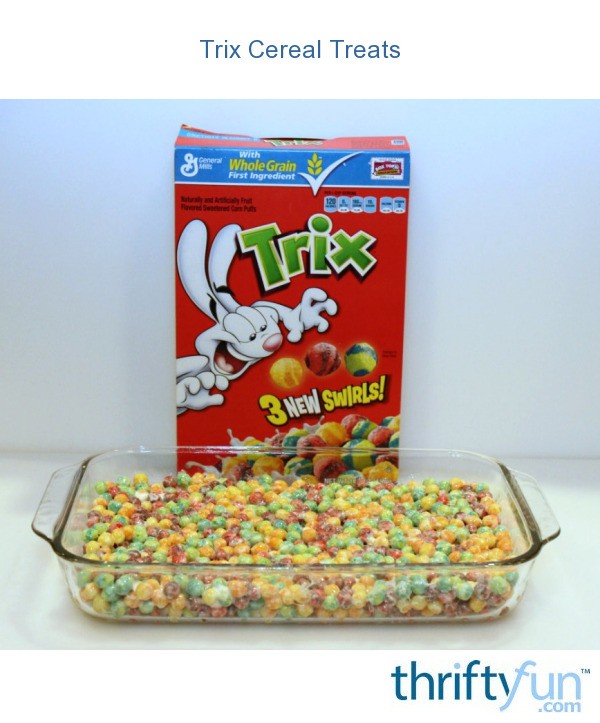 Trix Cereal Treats | ThriftyFun