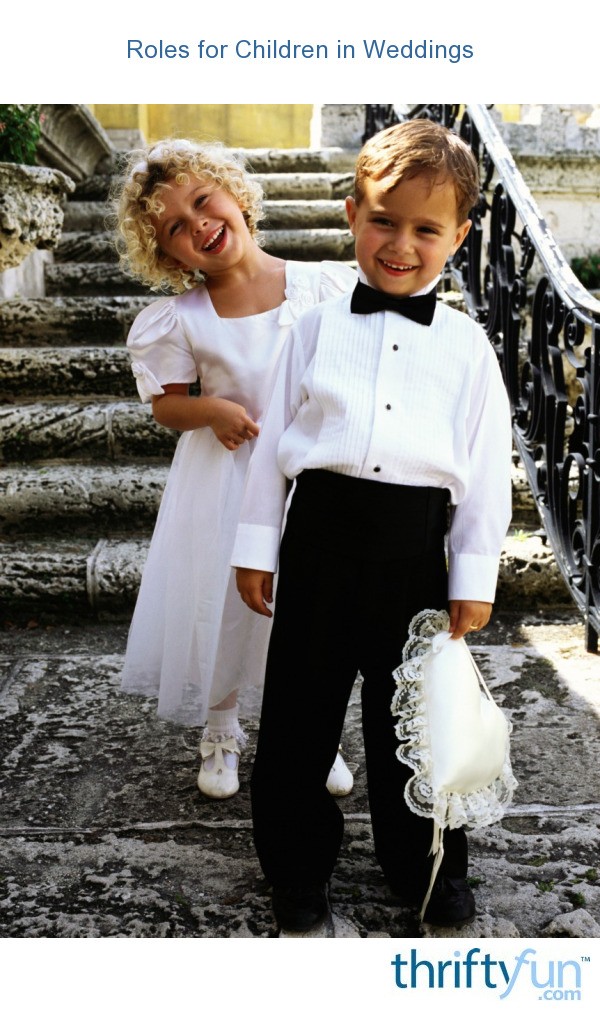 Roles for Children in Weddings | ThriftyFun