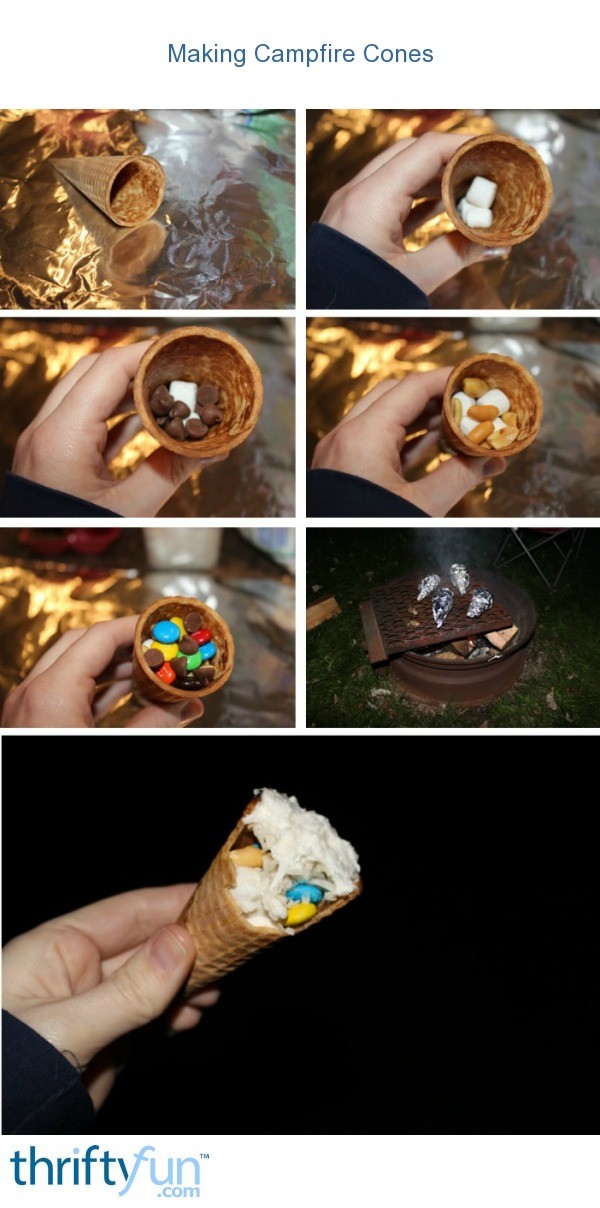 Making Campfire Cones | ThriftyFun