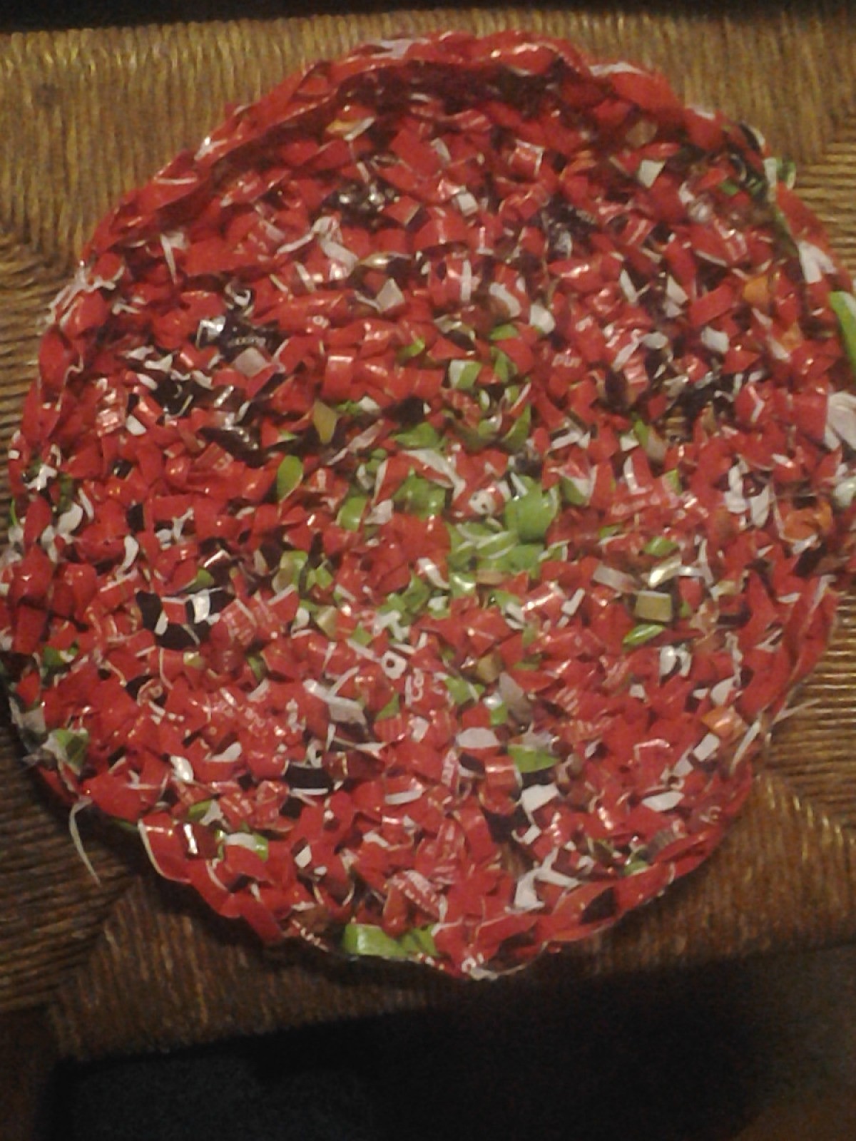 Dog Food Bag Rug | ThriftyFun