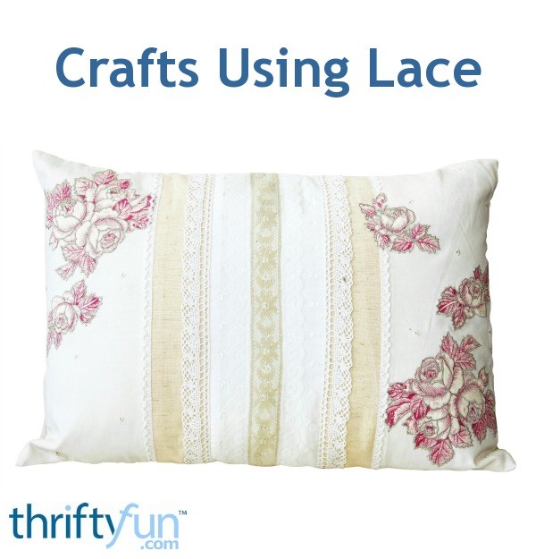 Crafts Using Lace | ThriftyFun