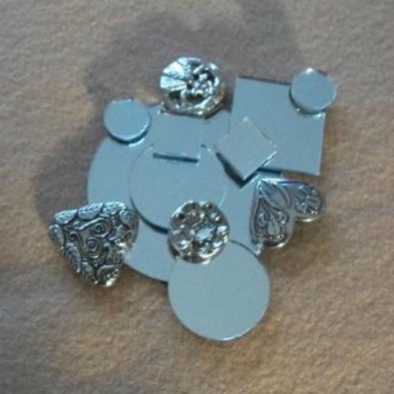 Making a Mirror Pin | ThriftyFun