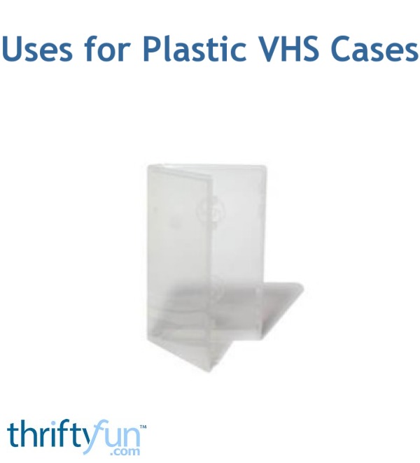 Uses for Plastic VHS Cases | ThriftyFun