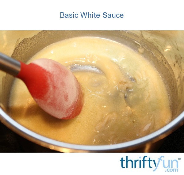 Basic White Sauce | ThriftyFun