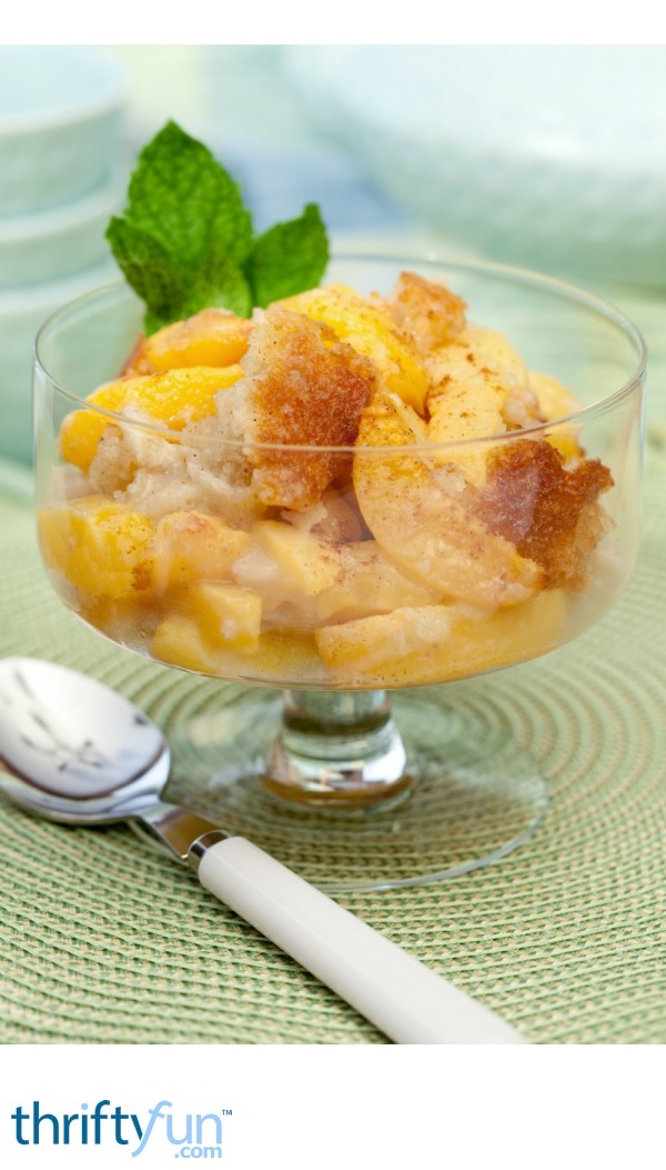 Making Peach Cobbler for a Large Group? | ThriftyFun