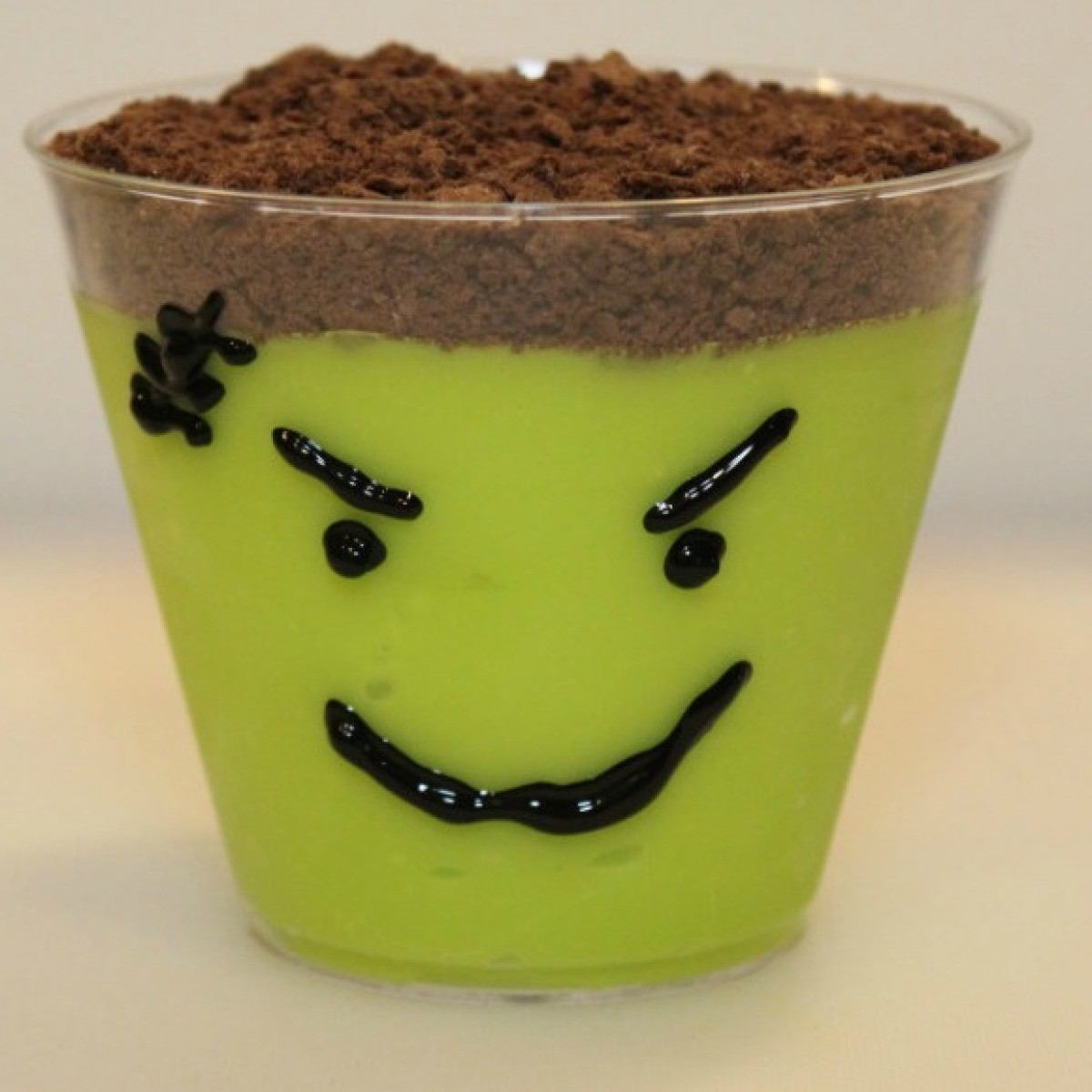 Making Frankenstein Pudding Cups | My Frugal Halloween