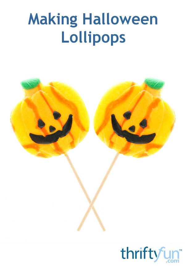 Making Halloween Lollipops | ThriftyFun