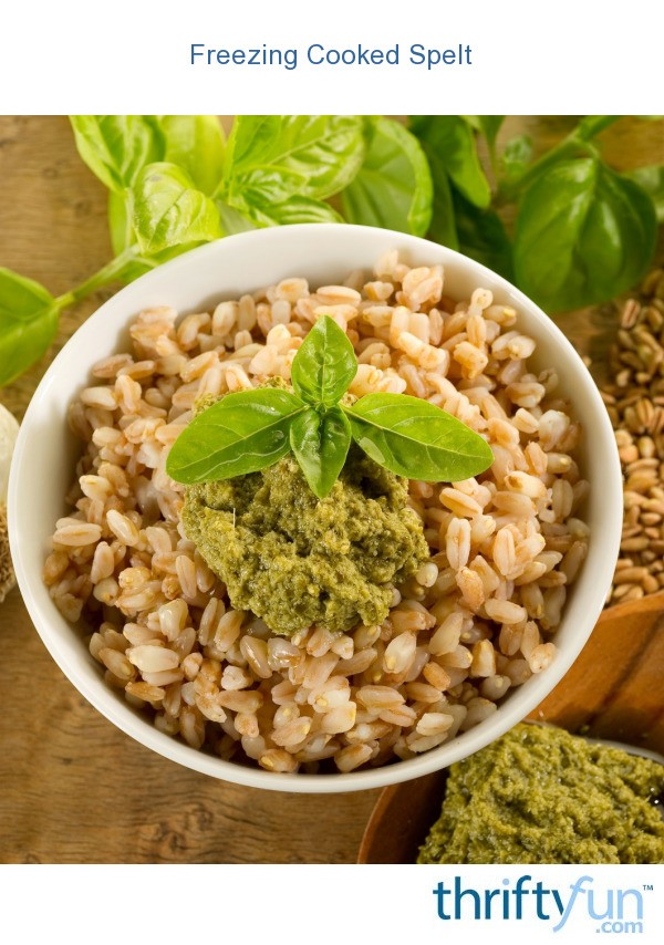 Freezing Cooked Spelt? | ThriftyFun
