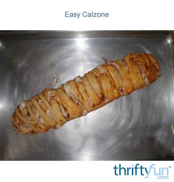 Easy Calzone | ThriftyFun